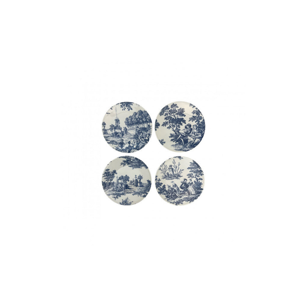Toile Plates Medium Set of 4 – House of AnLi