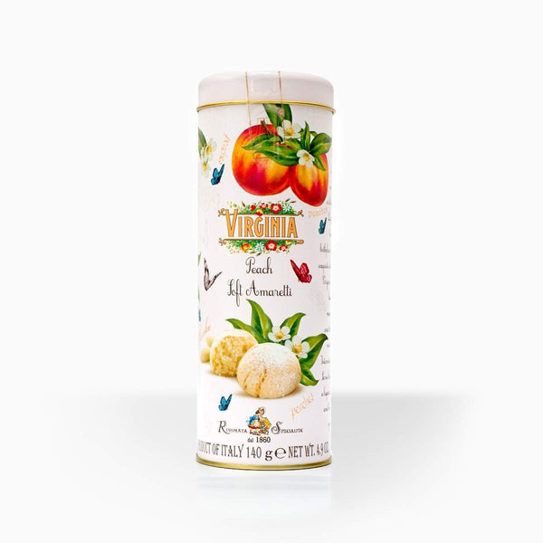 Amaretto Virginia Soft Amaretti Biscuit Tin 140g – House of AnLi